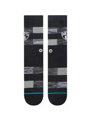 Stance X Brooklyn Nets Cryptic Socks - Black