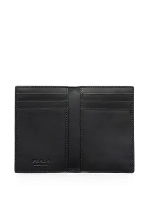 Prada Antiqued Leather Card Holder