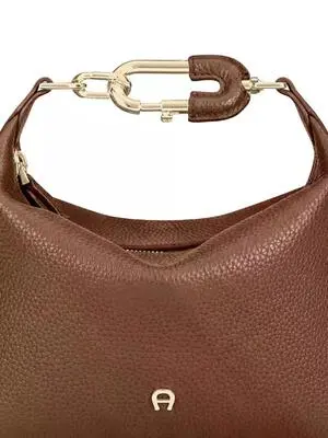 AIGNER Logo Plaque Chain-link Tote Bag