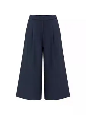 RUNDHOLZ BLACK LABEL Wide-leg Pleated Trousers - Blue