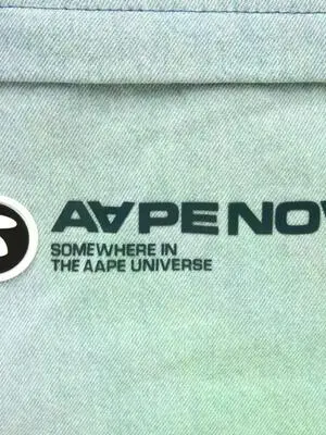 AAPE BY *A BATHING APE Moonface Textured Backpack