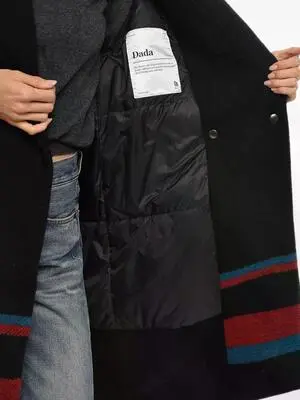 Bacon Dada Striped Quilted Coat
