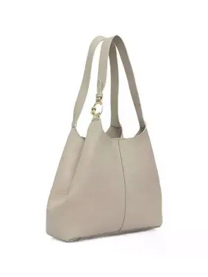 COCCINELLE Pebbled Leather Tote Bag - Neutrals