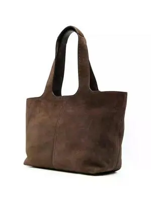 Santoni Suede Tote Bag
