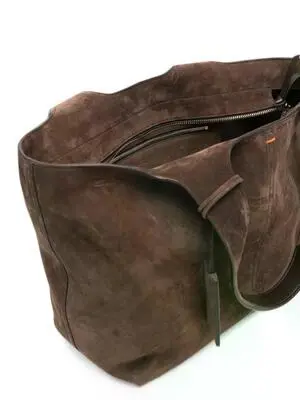Santoni Suede Tote Bag