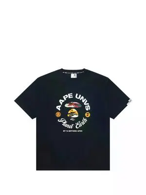 AAPE BY *A BATHING APE Graphic-print T-shirt - Blue