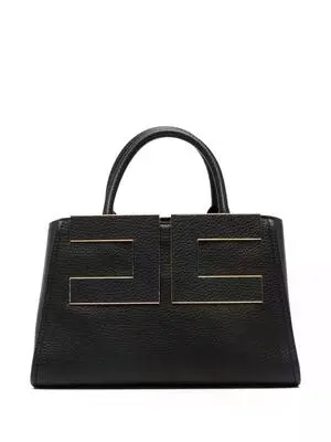 Elisabetta Franchi Logo Plaque Tote Bag