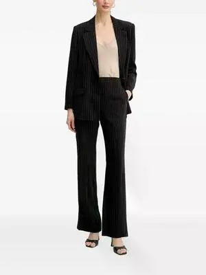 Armani Exchange Pinstripe-pattern Notched-lapels Blazer