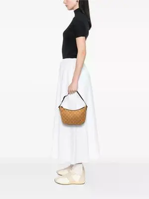 Gucci 2000-2015 Gg Denim Shoulder Bag