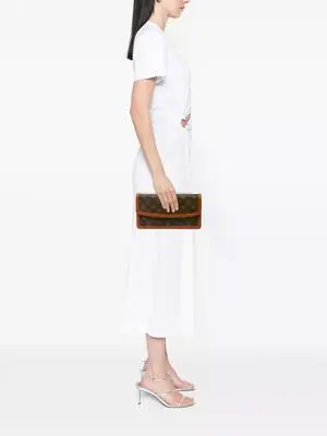 LOUIS VUITTON Monogram Pochette Dame Pm Clutch Bag