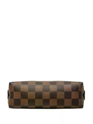 LOUIS VUITTON 2015 Damier Ebene Cosmetic Pm Pouch