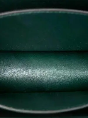 Celine Calfskin Classic Box Crossbody Bag - Green