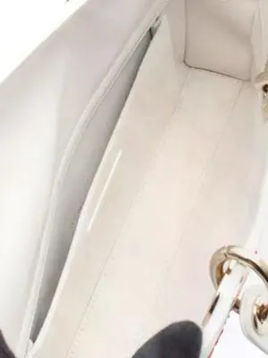 Dior Medium Beaded Embroidered Leather Lady D Joy Satchel
