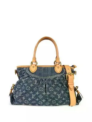 LOUIS VUITTON 2007 Neo Cabby Mm Shoulder Bag - Blue