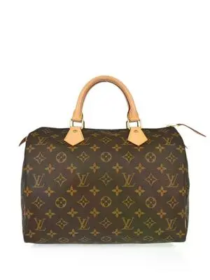 LOUIS VUITTON 2006 Speedy 30 Tote Bag - Brown