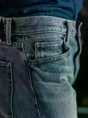 HIROSHI KATO Hammer Belt-loops Jeans