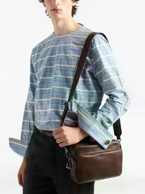 Prada Leather Shoulder Bag - Brown