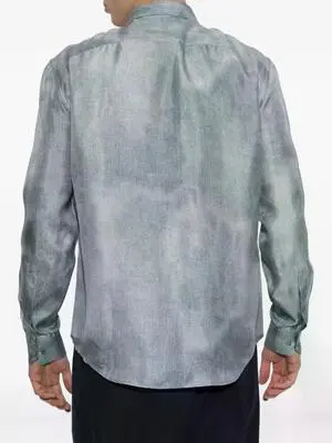 Giorgio Armani Button-down Silk Shirt