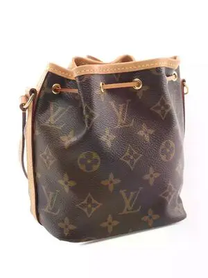 LOUIS VUITTON Monogram Nano Noe Bucket Bag