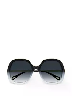 Chloé Gradient Square-frame Sunglasses - Grey