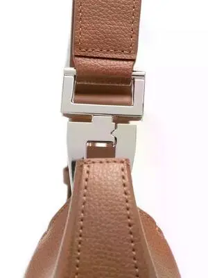 Emporio Armani Pebbled Leather Shoulder Bag