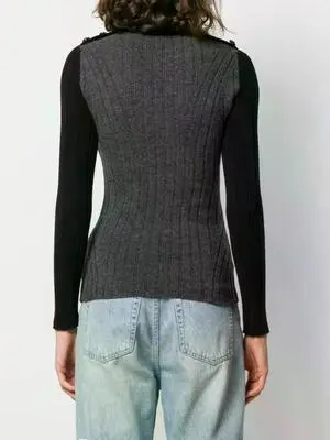 Alexander McQueen Knitted Slim-fit Jumper