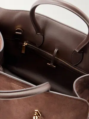 FERRAGAMO Hug Suede Shoulder Bag