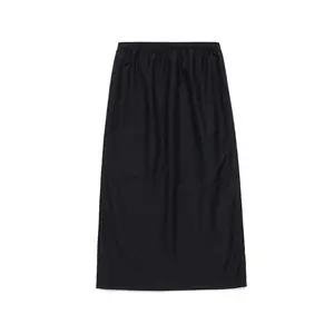 ALAS Name Silk-cotton Lace Trim Skirt