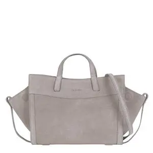 SAONARA BRAND Mini Shopping Gray Suede Limited Edition - Grey