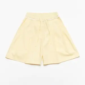 ALAS Cotton Poplin Shorts In Butter - Yellow