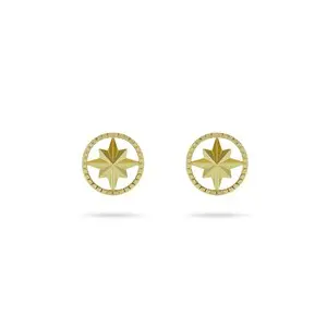 Argento Vivo Compass Star Studs