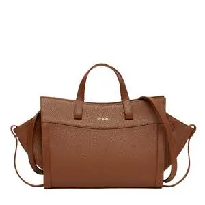 SAONARA BRAND Mini Shopping Bag Chestnut Leather - Brown
