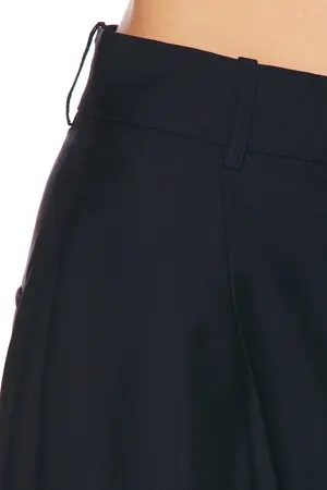 RÓHE Daria Single Pleat Tapered Trouser - Navy