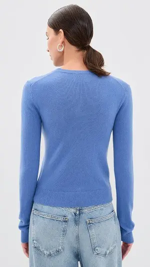 REFORMATION Lian Cashmere Crew Pullover