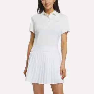 REEBOK Solid Core Polo Shirt - Chalk