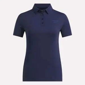 REEBOK Solid Core Polo Shirt - Vector Navy