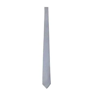 Emporio Armani Jacquard Tie - Gray
