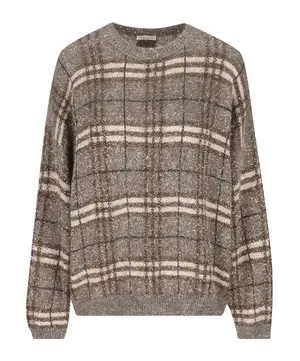 Brunello Cucinelli Crew Neck Long-sleeved Knitwear - Nude