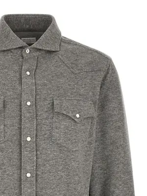 Brunello Cucinelli Western Shirt
