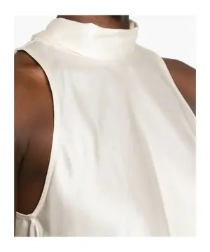 Brunello Cucinelli Asymmetric Halterneck Top