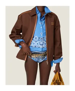 Miu Miu Printed Poplin Briefs