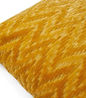 Missoni Zigzag Devoré Fossil Cushion