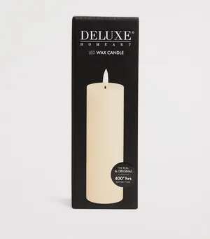 DELUXE HOMEART Led Pillar Candle