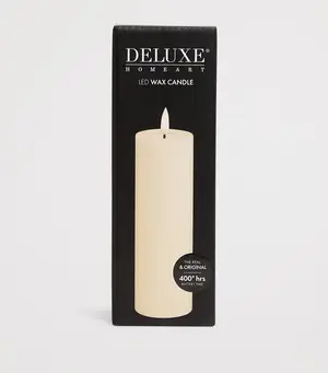 DELUXE HOMEART Led Pillar Candle