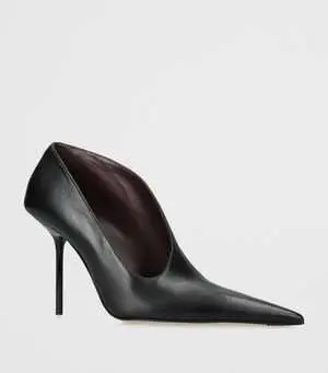 Victoria Beckham Leather Sloane Pumps 100