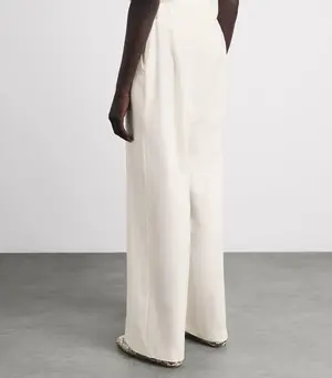 Colombo Cashmere Straight Trousers