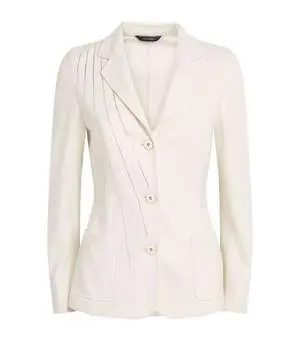 Colombo Cashmere-silk Embellished Blazer
