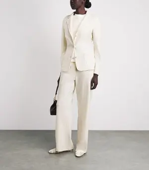 Colombo Cashmere-silk Embellished Blazer