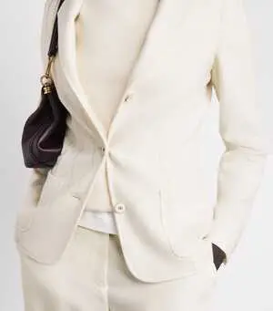 Colombo Cashmere-silk Embellished Blazer