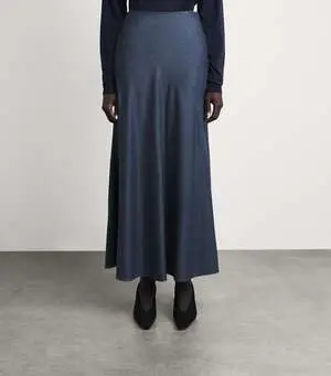 Colombo Cashmere Midi Skirt